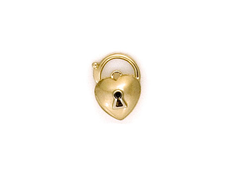 PLAIN PUFF PADLOCK 15MM | Golden Mile Jewellery Manufacturers - Website